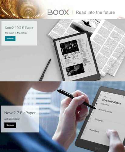 Which is the Best Digital Paper Tablet 2021 - Sony - Kobo - Boox